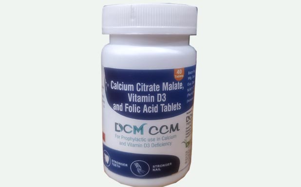 DCM Pharma - CCM, Vitamin D3 & Folic acid tablets | Pharmaceutical ...